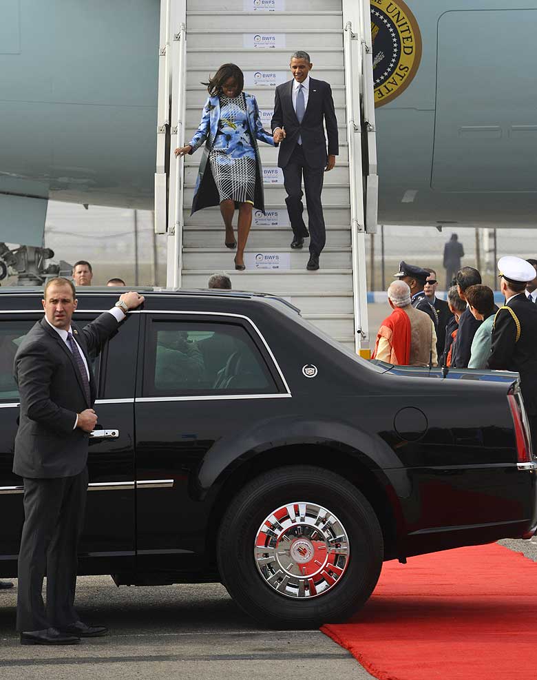 ‘The Beast’ unleashed on Delhi roads for US President Barack Obama’s ...