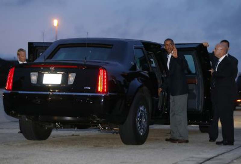 Barack Obama’s ‘The Beast’ hits Delhi roads - business-gallery News ...