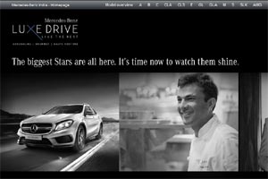 Mercedes blends adrenaline with gourmet, haute couture in LuxeDrive ...