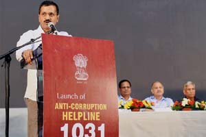 Arvind Kejriwal-led AAP govt’s anti-corruption helpline gets over 12K calls in 24 hrs - India ...