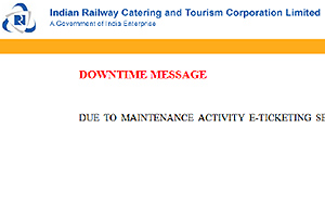 Indian Railways’ IRCTC website down for 45 minutes; e-ticketing service ...