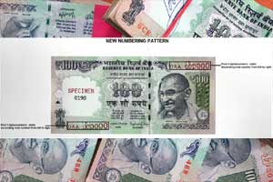 RBI issues Rs 100 notes with new numbering pattern - Banking & Finance ...
