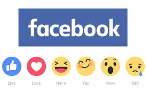 From sadness to wow, Facebook launches reaction buttons beyond like ...
