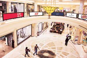 Top labels crowded out of prime malls - Economy News | The Financial ...
