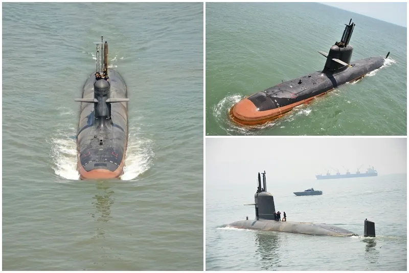 Kalvari: India’s first indigenous Scorpene-class stealth submarine hits ...