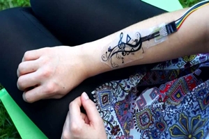 ‘Smart’ tattoo that can remotely control smartphone - Business News ...
