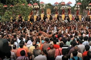 Heavy rush at Kerala temples on first day of Chingam - India News | The ...