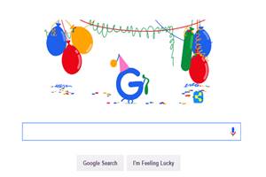 Google 18th birthday: Tech giant celebrates with animated doodle amid ...