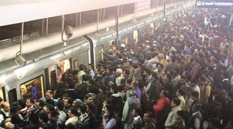 No respite from crowded Delhi Metro for 3 years as AAP government ...