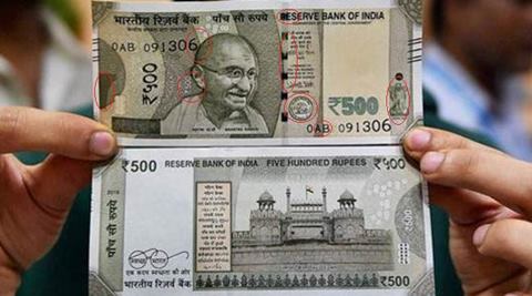 Two ‘defective’ versions of Rs 500 notes in circulation; RBI admits ...