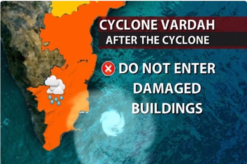 Cyclone Vardah: Do’s and Don’ts for residents in affected areas ...
