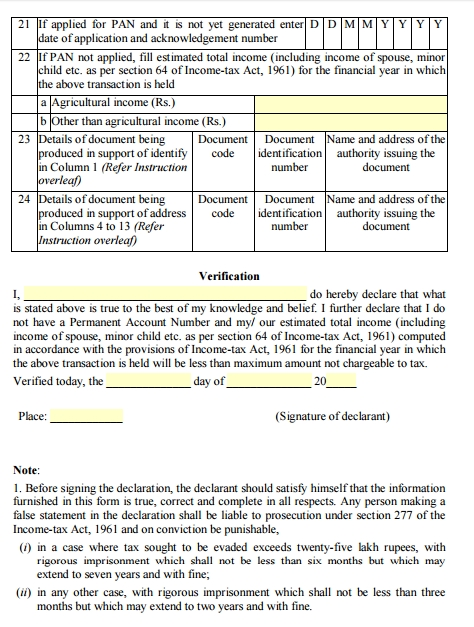 Form 60: Here’s all you need to know if you don’t have a PAN Card ...