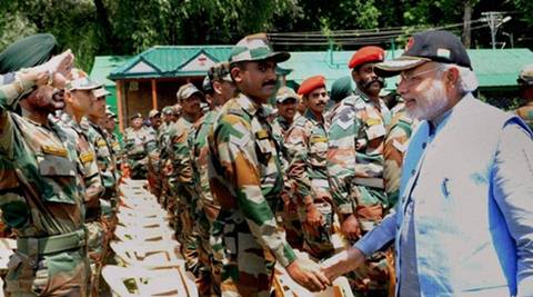 Army Day 2017: PM Narendra Modi greets soldiers, veterans on the ...