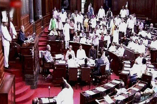 BJP, Congress issue three-line whip to its Rajya Sabha MPs, asked to be present in House for ...