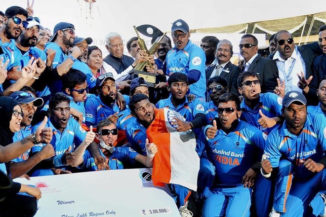 PM Narendra Modi meets victorious Indian cricket team for blind - India ...