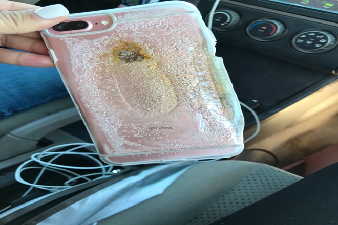 Woman posts video of iPhone 7 Plus catching fire, Apple to investigate ...