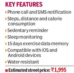Fastrack Reflex: Smart and stylish device that lets users keep track of ...