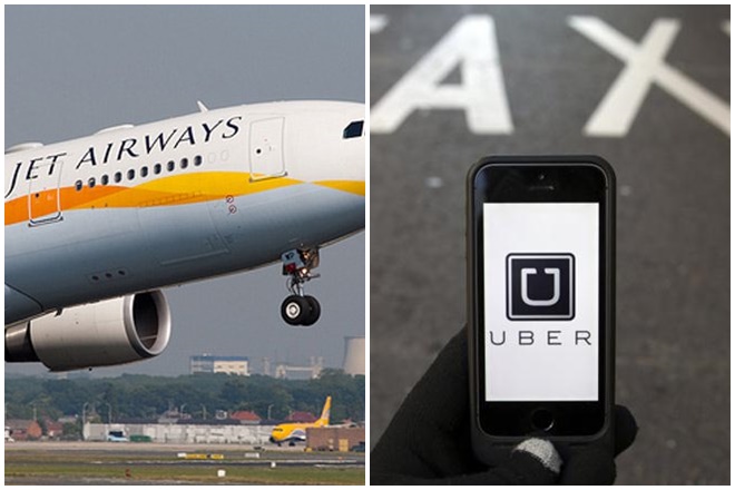 Flying in Jet Airways? You can now book an Uber for seemless travel to ...