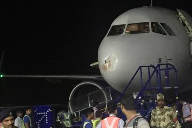 Kolkata bound Indigo flight made emergency landing at Raipur airport ...