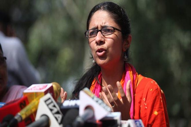 Delhi Commission for Women Chief meets UP rape victim, write to Yogi seeking action - India News ...