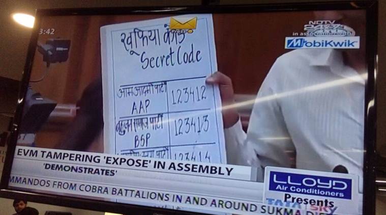 EC to demonstrate working of Electronic Voting Machines, VVPATs today ...