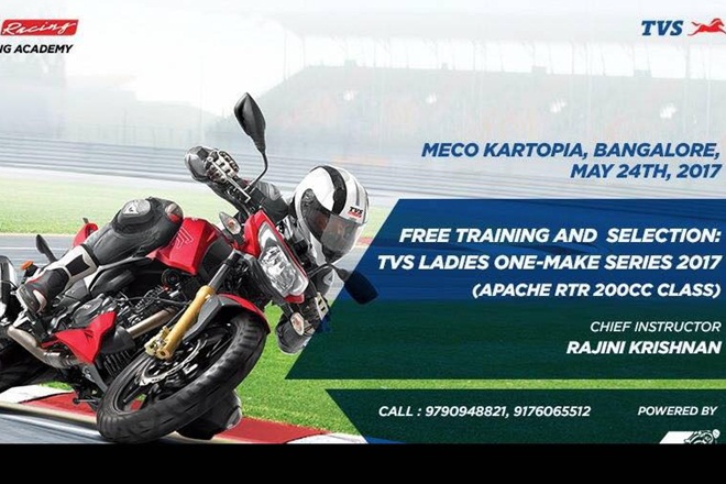TVS Racing launches Training Academy and One-Make Series for women ...