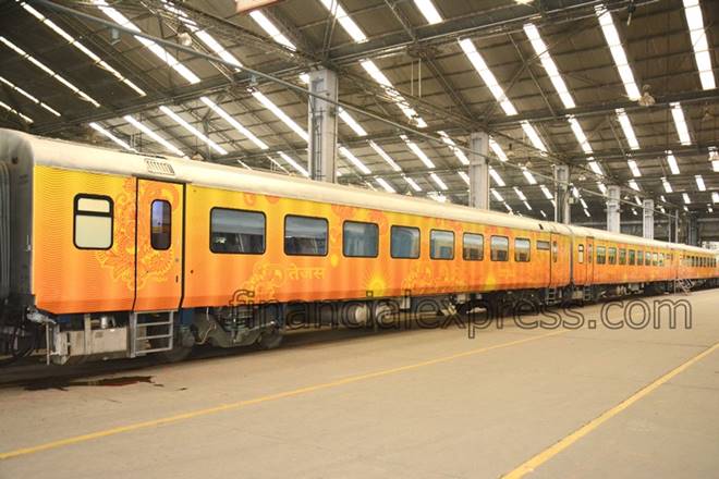 Railways all set to roll-out 160-kmph capable Tejas Express on Delhi ...