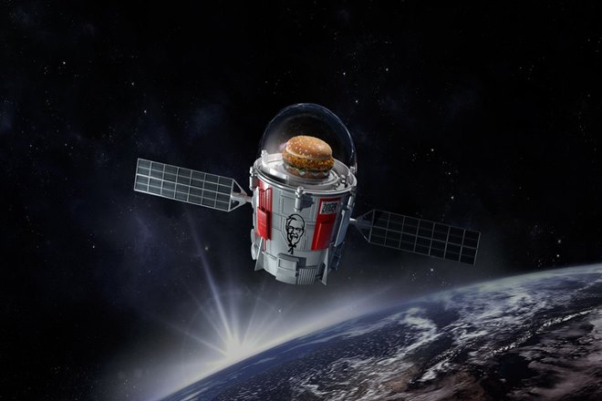 Kentucky Fried Chicken to send Zinger sandwich to edge of space ...