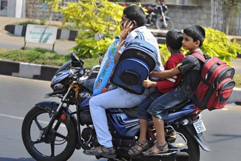 Majority of 2-wheeler users in India take calls, selfies while riding ...