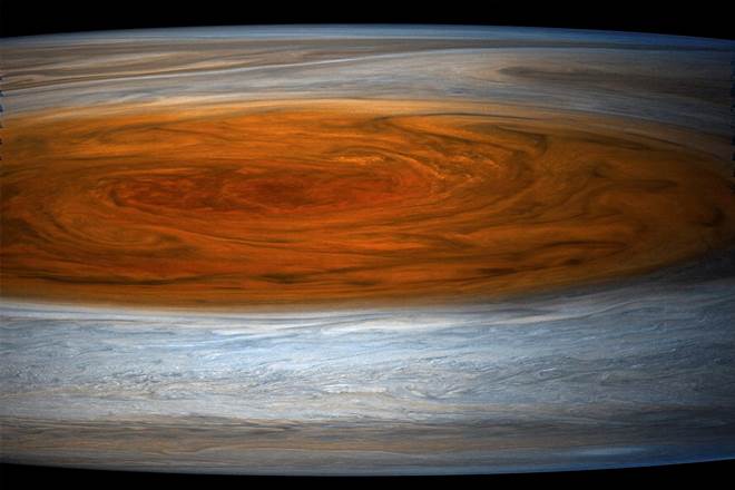 NASA reveals stunning images of Jupiter’s Great Red Spot - Science News ...
