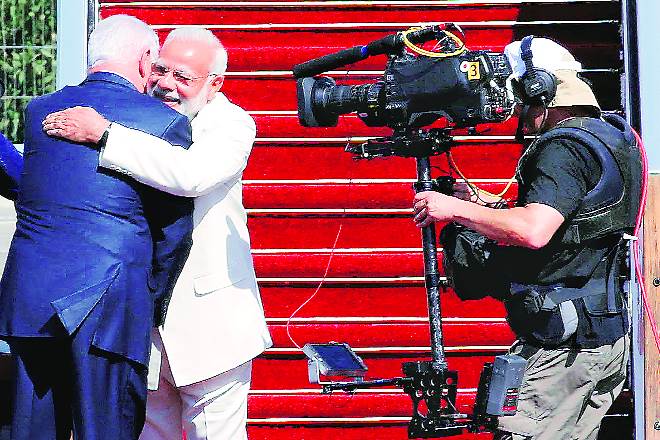 Narendra Modi Israel visit: PM starts groundbreaking trip to build ...