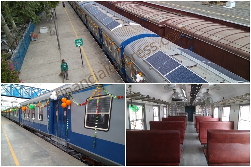 India’s first solar-powered 1600 HP DEMU train launched; to help Indian ...