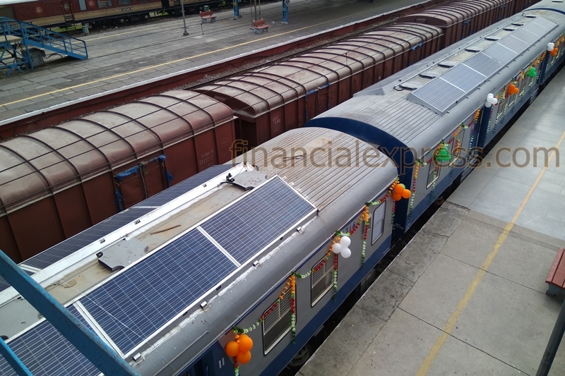 India’s first solar-powered 1600 HP DEMU train launched; to help Indian ...