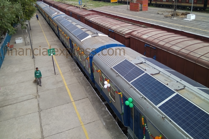 India’s first solar-powered 1600 HP DEMU train launched; to help Indian ...