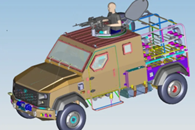 Tata’s new monstrous armoured defence vehicle spotted without ...