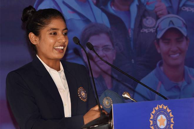 Indian women’s cricket team Captain Mithali Raj presented BMW car ...