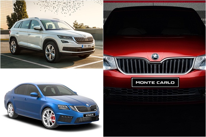 Skoda Kodiaq, Octavia RS and Rapid Monte Carlo to be launched this year ...