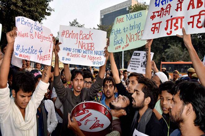 JNU Student Union criticises CBI probe into Najeeb Ahmad’s case, plans ...