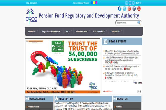 PFRDA expects Atal Pension Yojana to have over 1 crore subscribers by ...