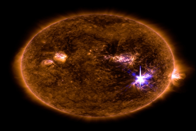 NASA captures images of strong solar flares - Science News | The ...