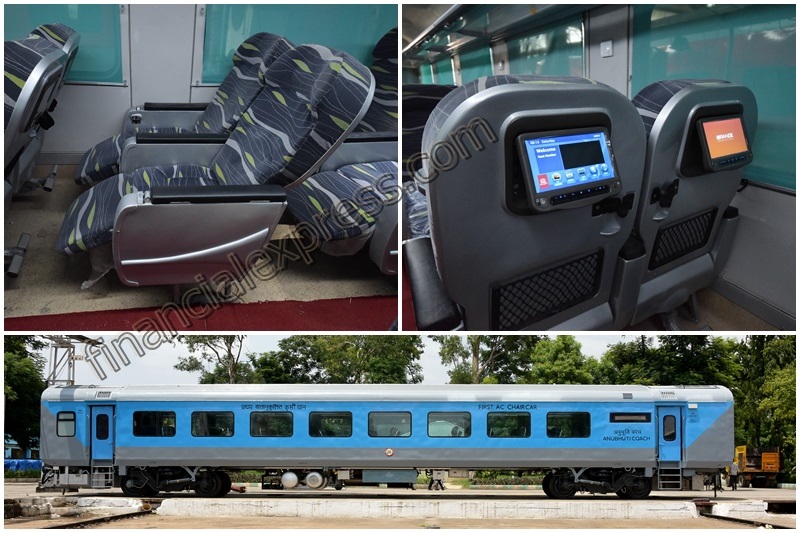 Anubhuti coaches: These luxury AC chair cars have aircraft-like features and are coming to ...