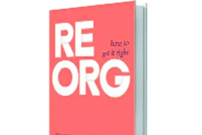 Reorg: How to get it right; a book describing how to execute plans in ...