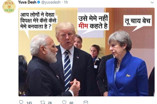 Narendra Modi insulted again as ‘Chaiwala’ by Congress; offensive meme ...