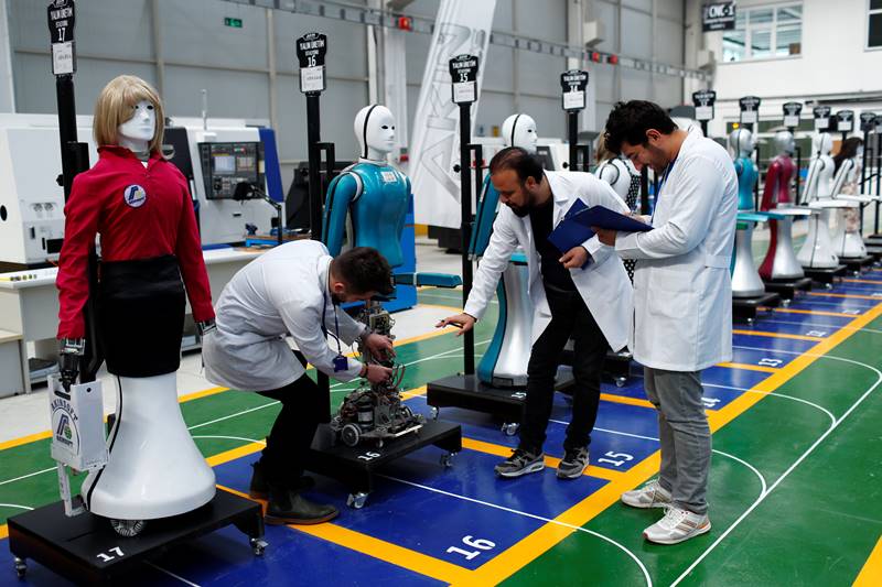 Robot world! Take a look at Turkey’s first humanoid robotics factory ...