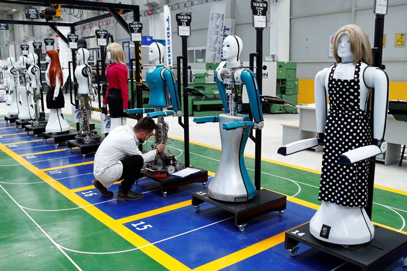 Robot world! Take a look at Turkey’s first humanoid robotics factory ...