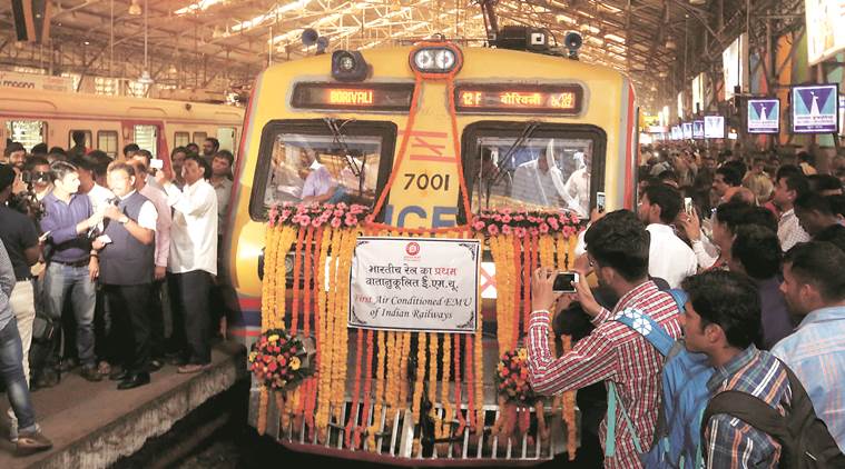 A dream come true! India’s 1st AC local train starts in Mumbai! From ...