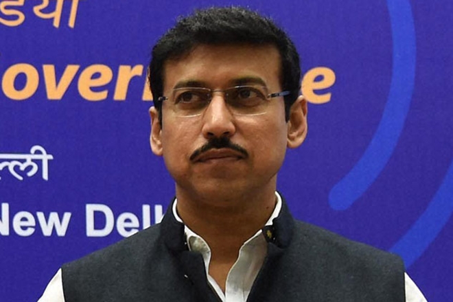 Rajyavardhan Singh Rathore announces cash award of Rs 6.70 lakh for ...