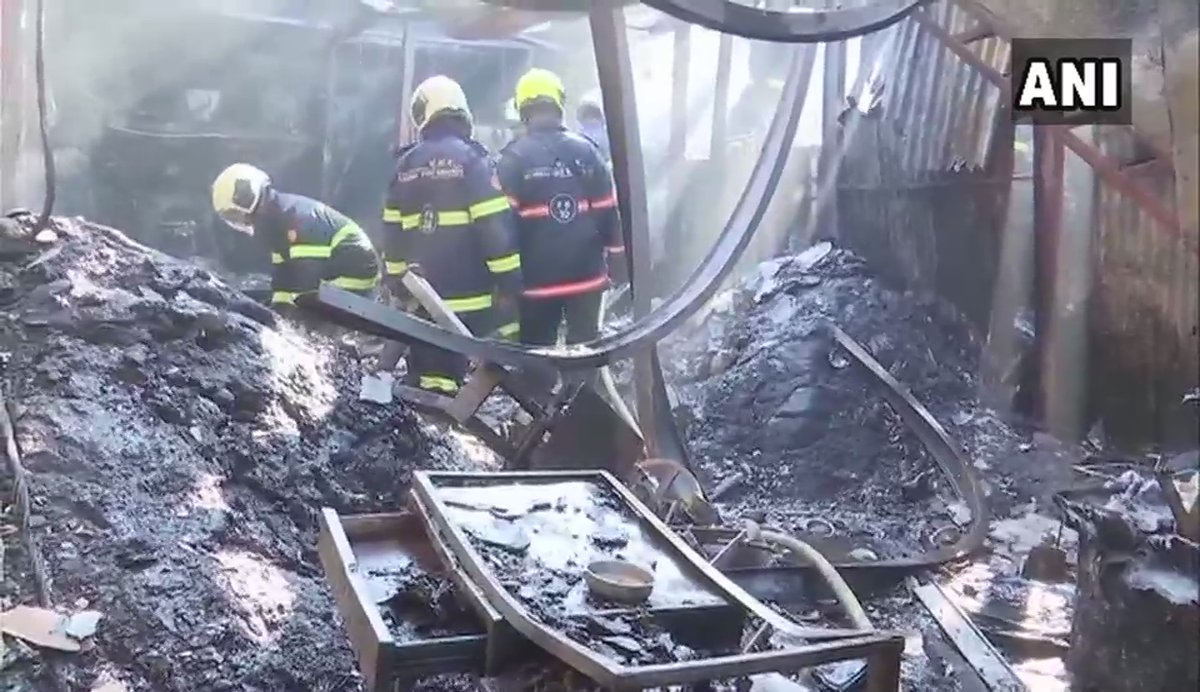 Fire at Navrang Studio in Mumbai’s Lower Parel, fireman hurt - India ...