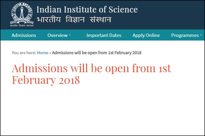 IISc Bangalore Admission 2018: From eligibility criteria, exam pattern ...