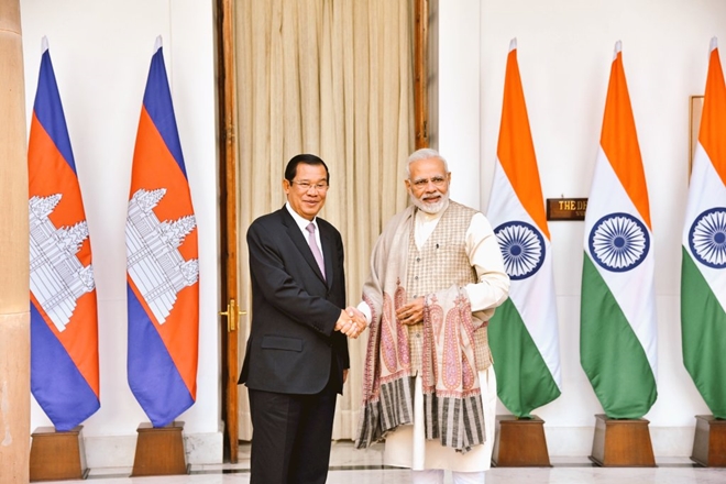 PM Narendra Modi holds bilateral talks with Cambodian counterpart; says will take relations to ...